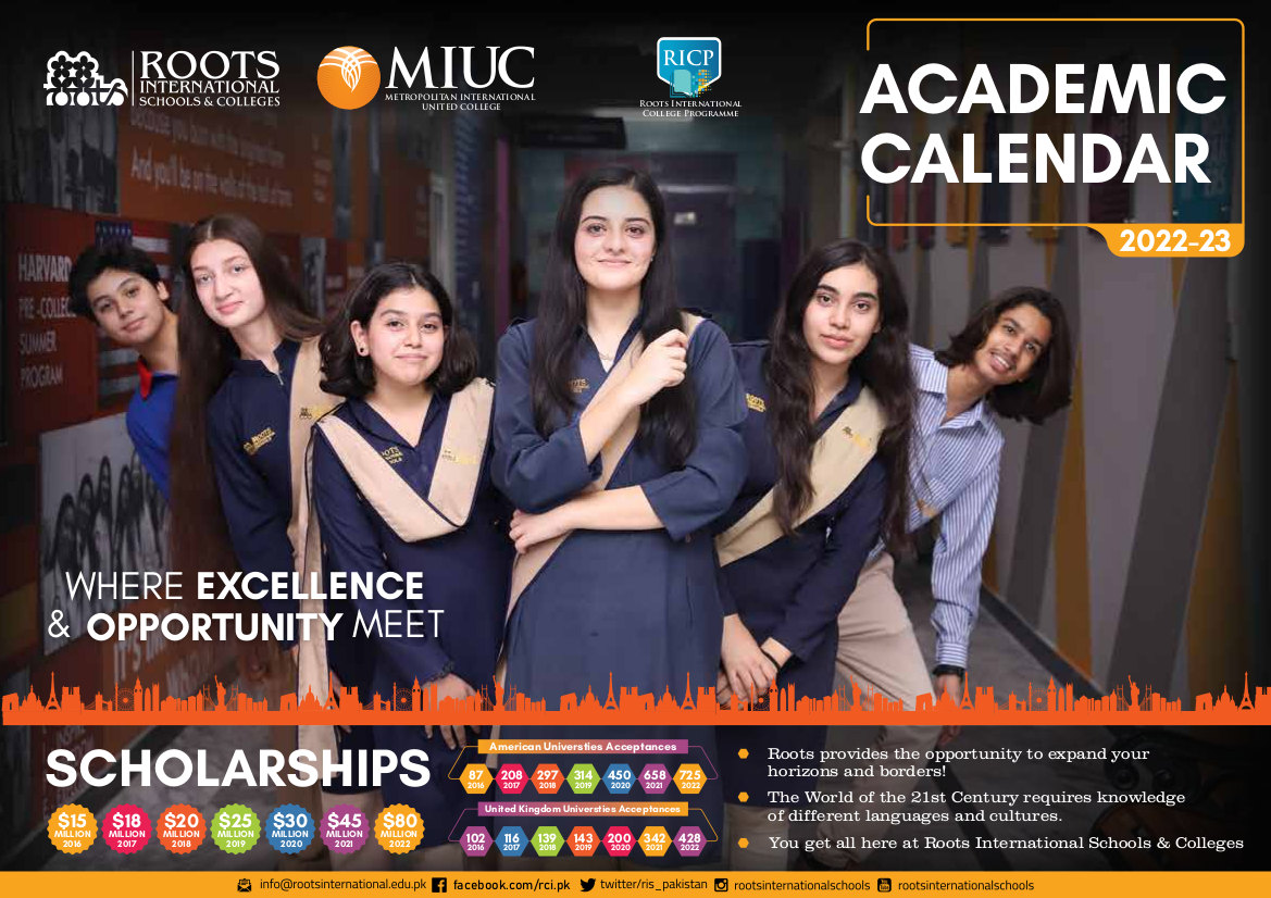 RISC Calendar – Roots International Schools & Colleges